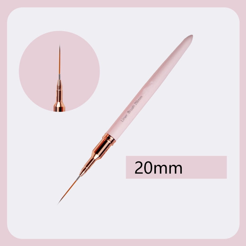 Extra Long Nail Art Liner Brush Ultra-thin Line Drawing Striper ...