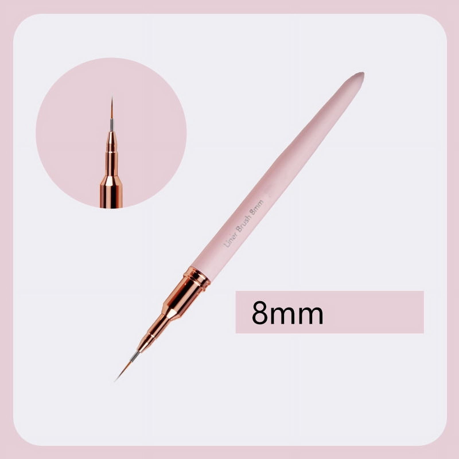 Extra Long Nail Art Liner Brush Ultra-thin Line Drawing Striper ...