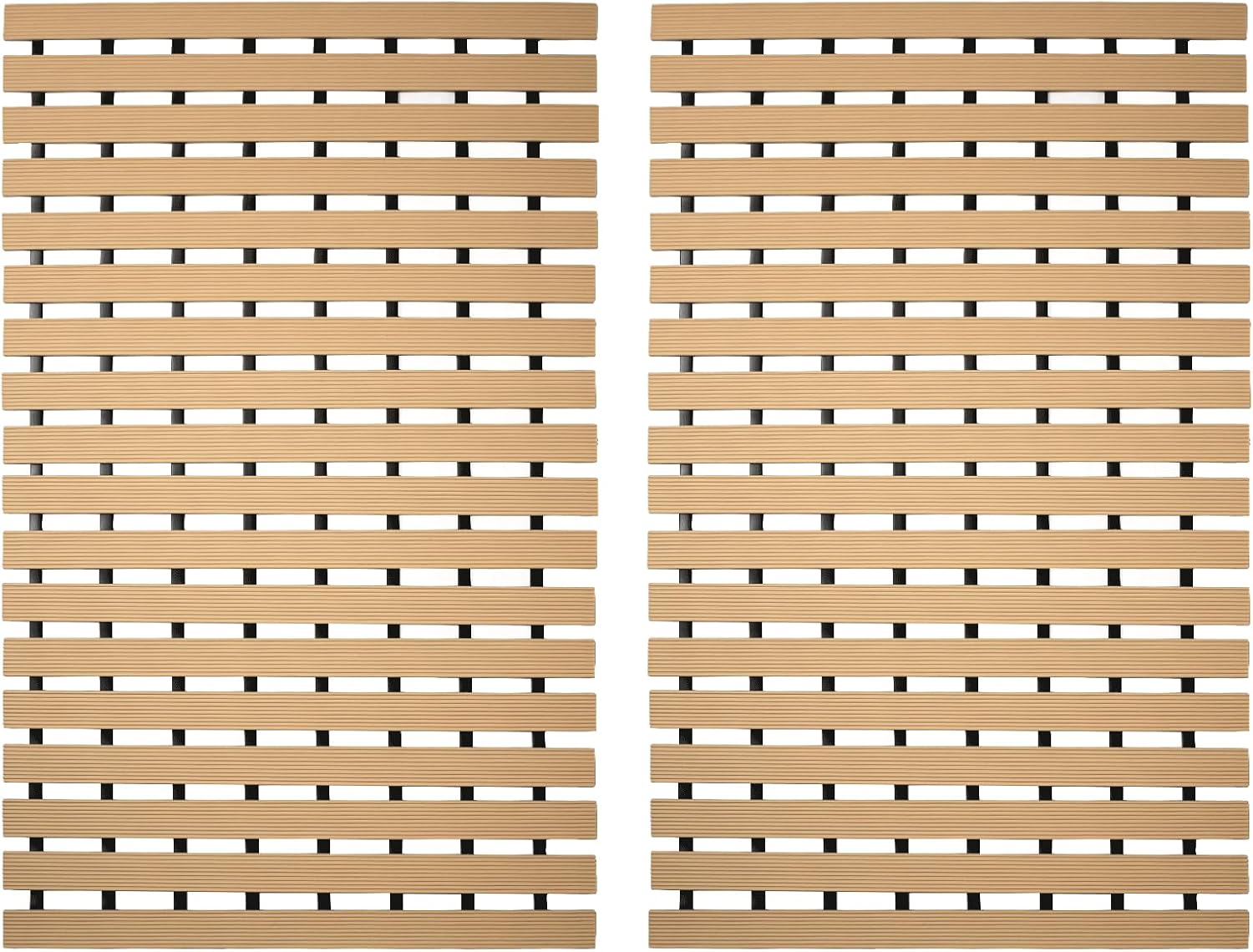 Extra Long Non Slip Shower Mat Without Suction Cups,Heavy Duty Rubber ...