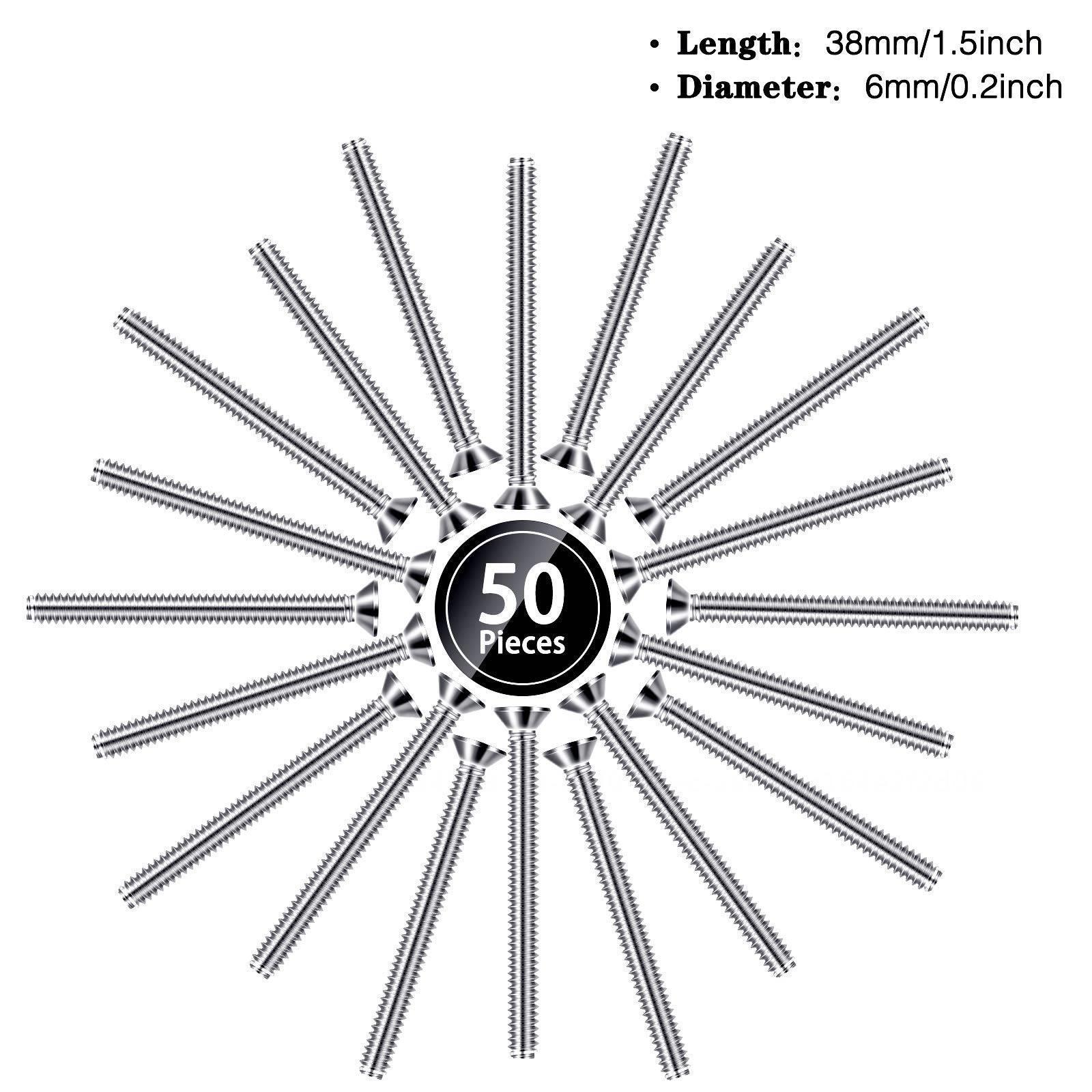 Extra Long Outlet and Device Mounting Screws M3*6 Button Head Machine ...