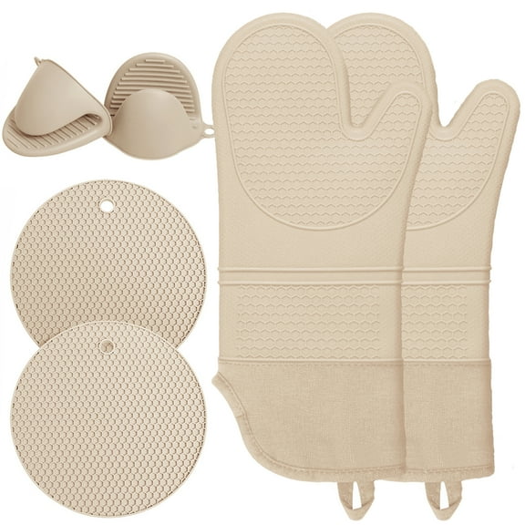 Silicone Finger Clip Heat Insulation Anti-scald Glove Clips for Kitchen ...