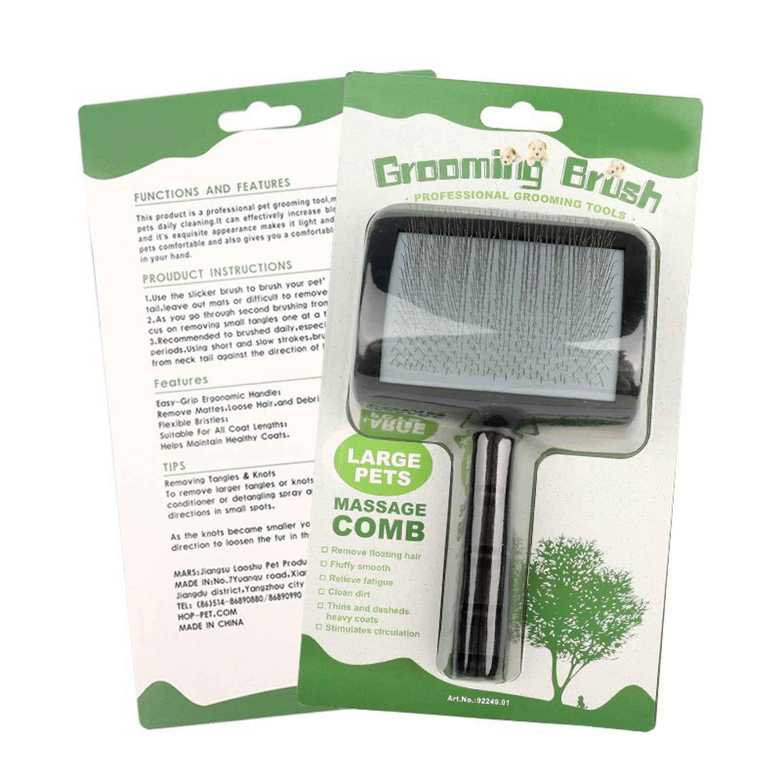 Extra Long Pin Slicker Brush for Large Dogs and Cats with Unique Design ...