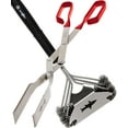 Extra Long-Reach Grilling Tongs & Stainless Steel Wire Grill Brush ...