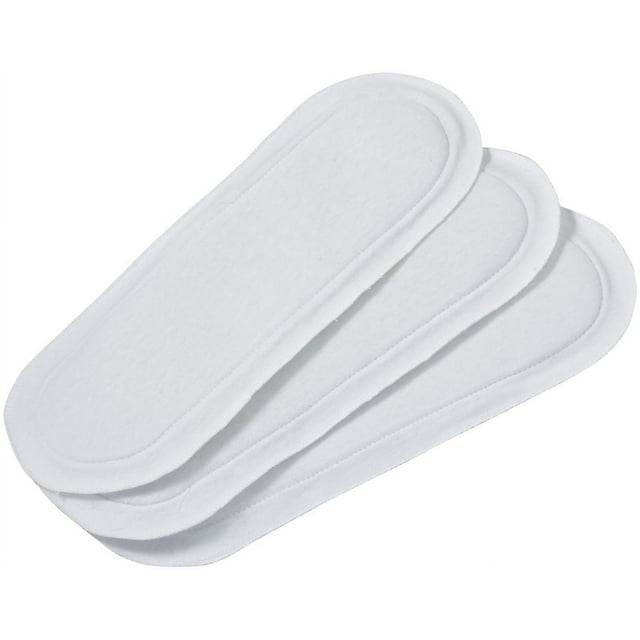 Walmart Extra Long Reusable Incontinence Pads, Set of 3, 14x5 Inches ...