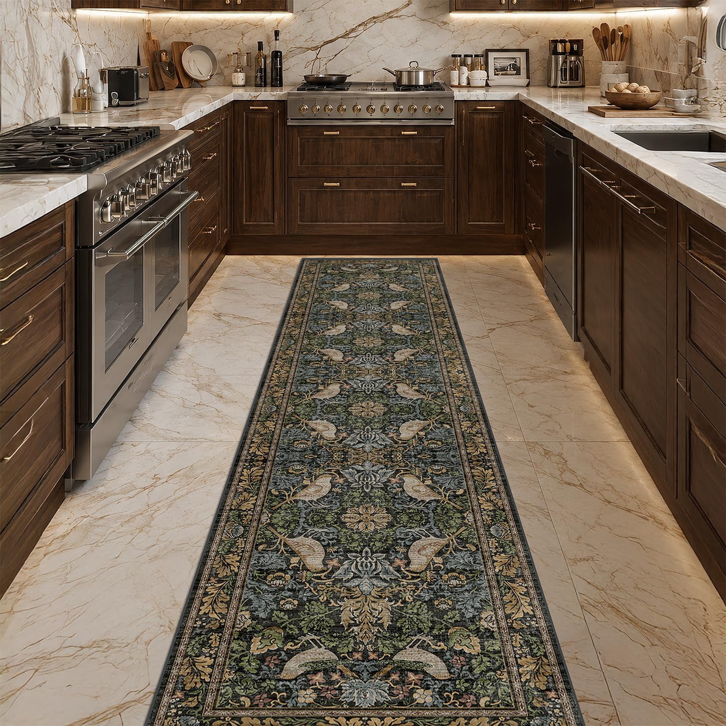 Extra Long Runner Rugs For Hallways - Farmhouse 2x10 Runners Kitchen ...