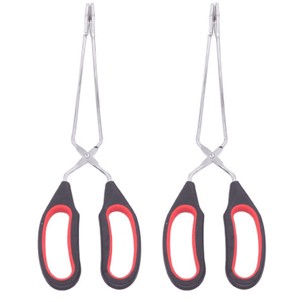 Extra Long Scissor Tongs Stainless Steel Barbecue Grilling Tongs ...