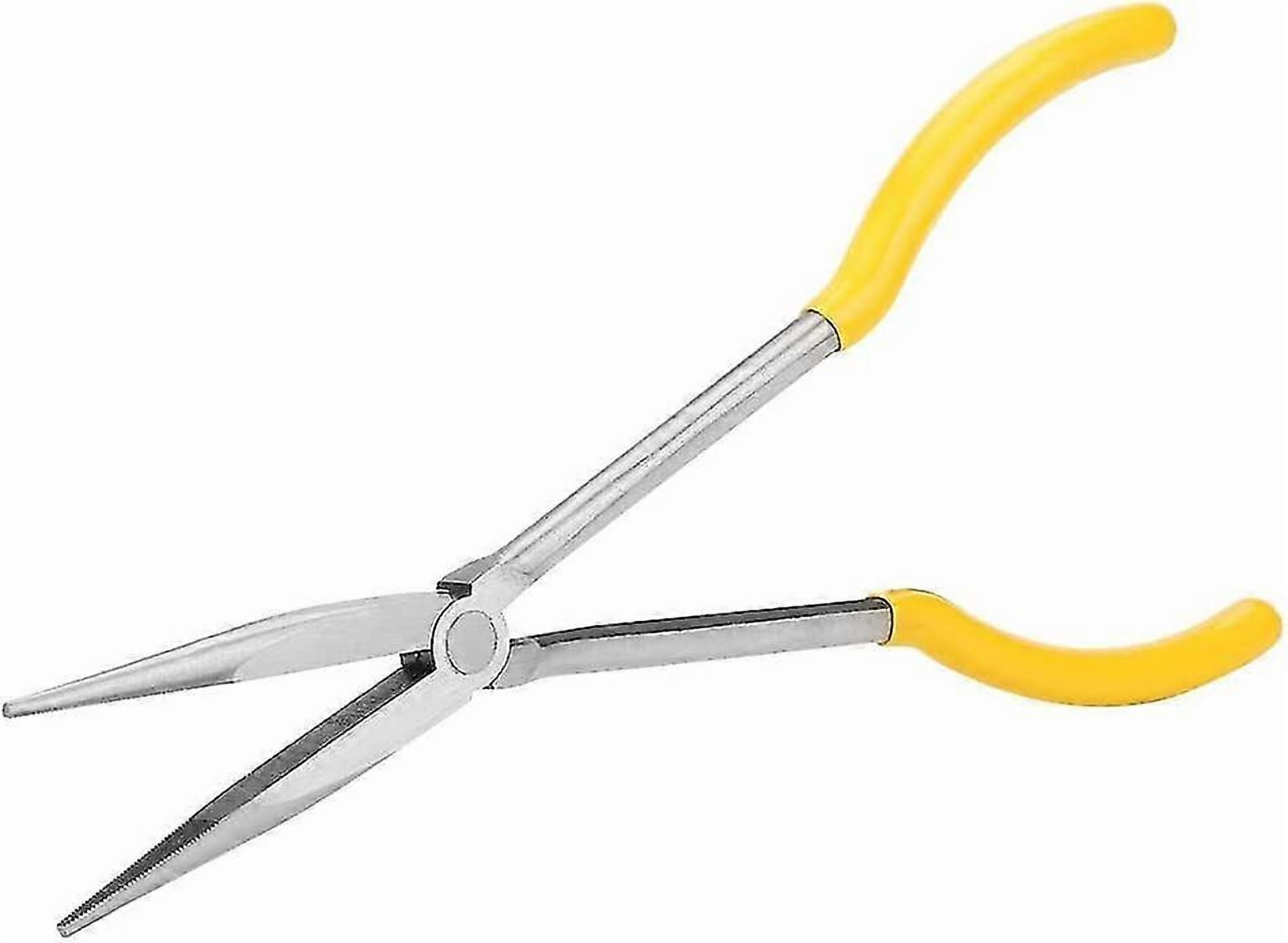 Extra Long Sharp Nose Pliers 1" Professional Pliers Straight Long Nose ...
