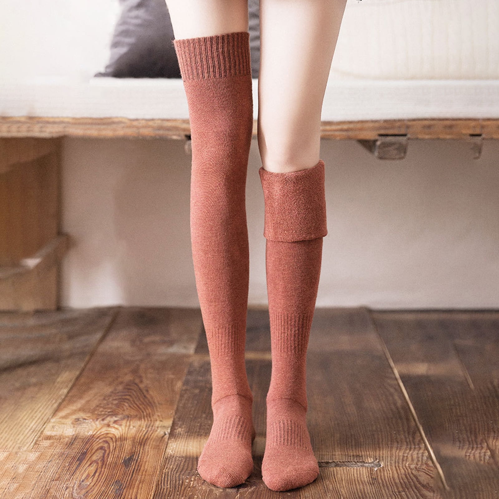 Extra Long Socks Thigh High Socks Extra Long Boot Stockings for Girls ...
