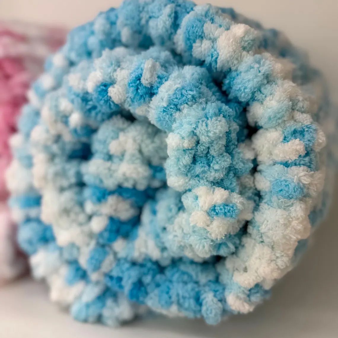 Extra Long Soft Handmade Newborn Baby Blanket Chenille Yarn - Walmart.com