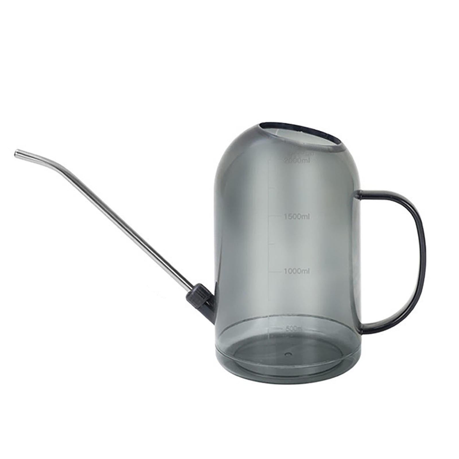 Extra Long Spout Watering Can with 2 Liter Capacity Durable Lightweight ...