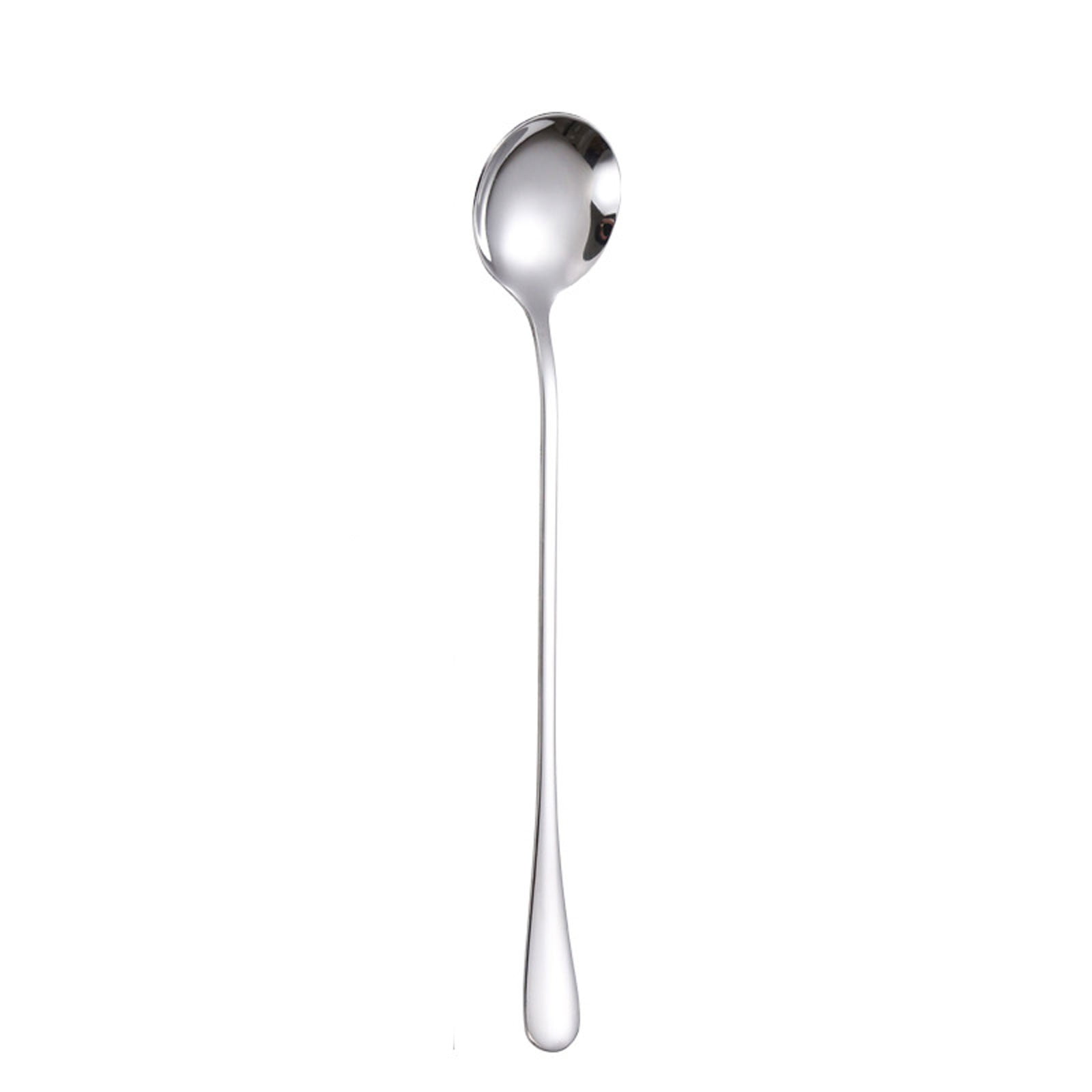 Extra-Long Stainless Steel Mixing Spoon, Heat/Cold-Resistant Tool for ...