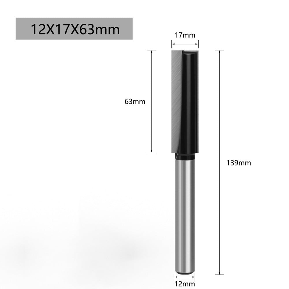 Extra Long Straight Router Bit 1/2inch Shank Milling Cutter for ...