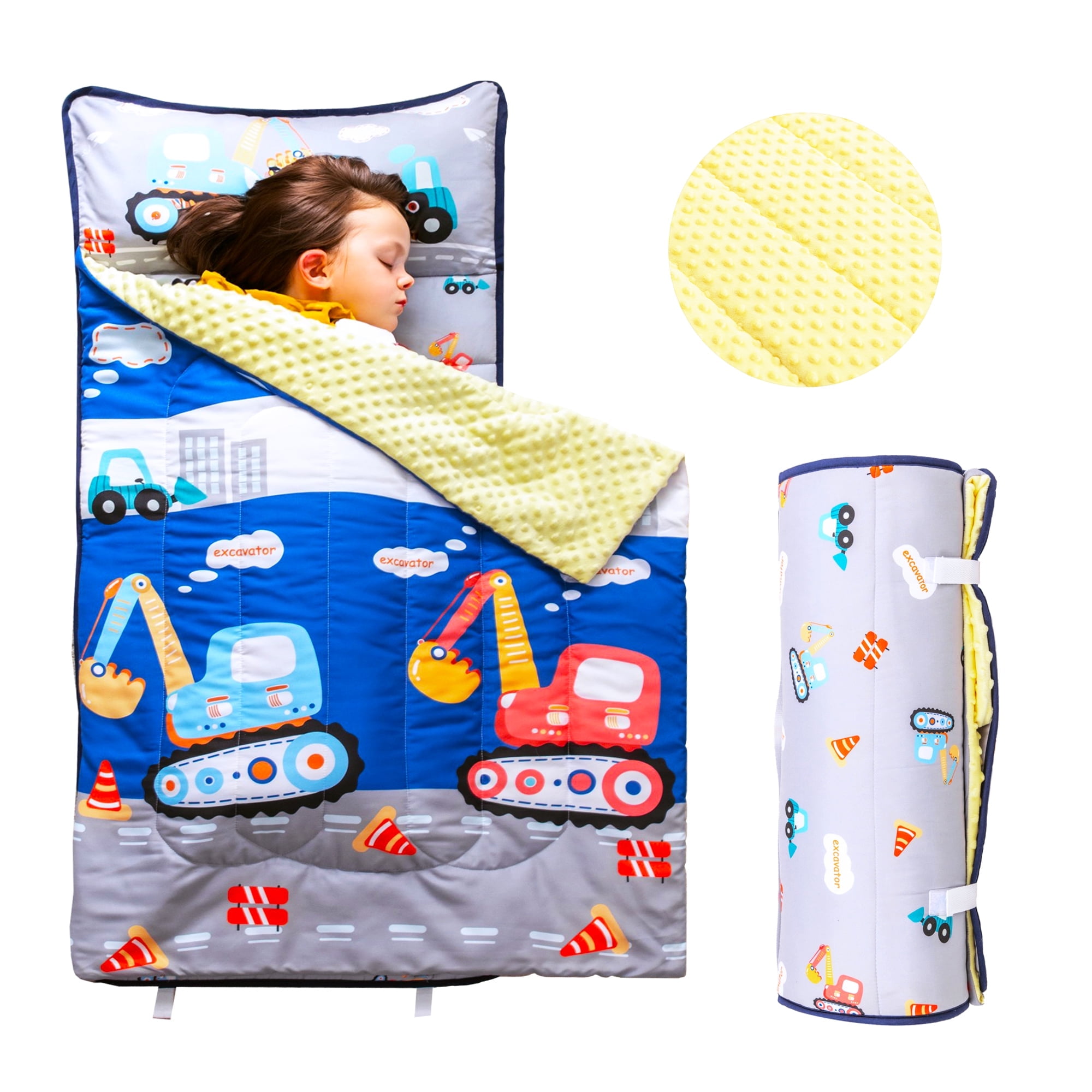 Thickened Extra Long Toddler Nap Mat, Sleeping Bag for Kids Toddler ...