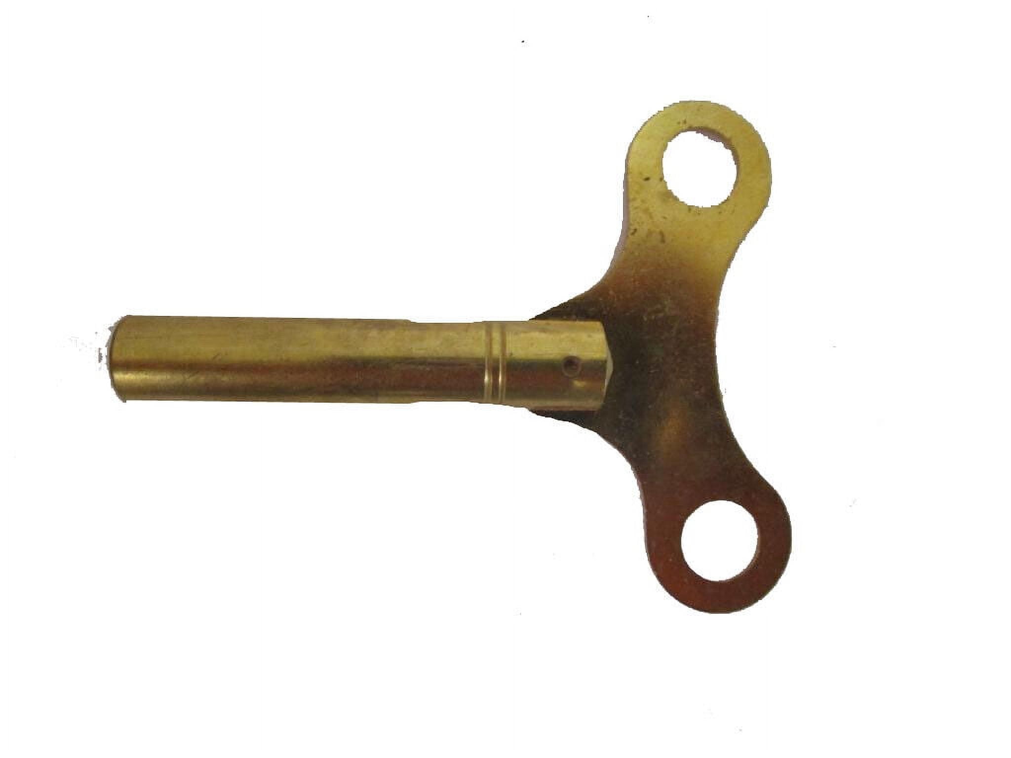 Extra Long Universal Brass Clock/Watch Key - Key for Mechanical Clock ...