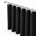 Extra Long Waffle Shower Curtain 256 Gsm Fabric 72