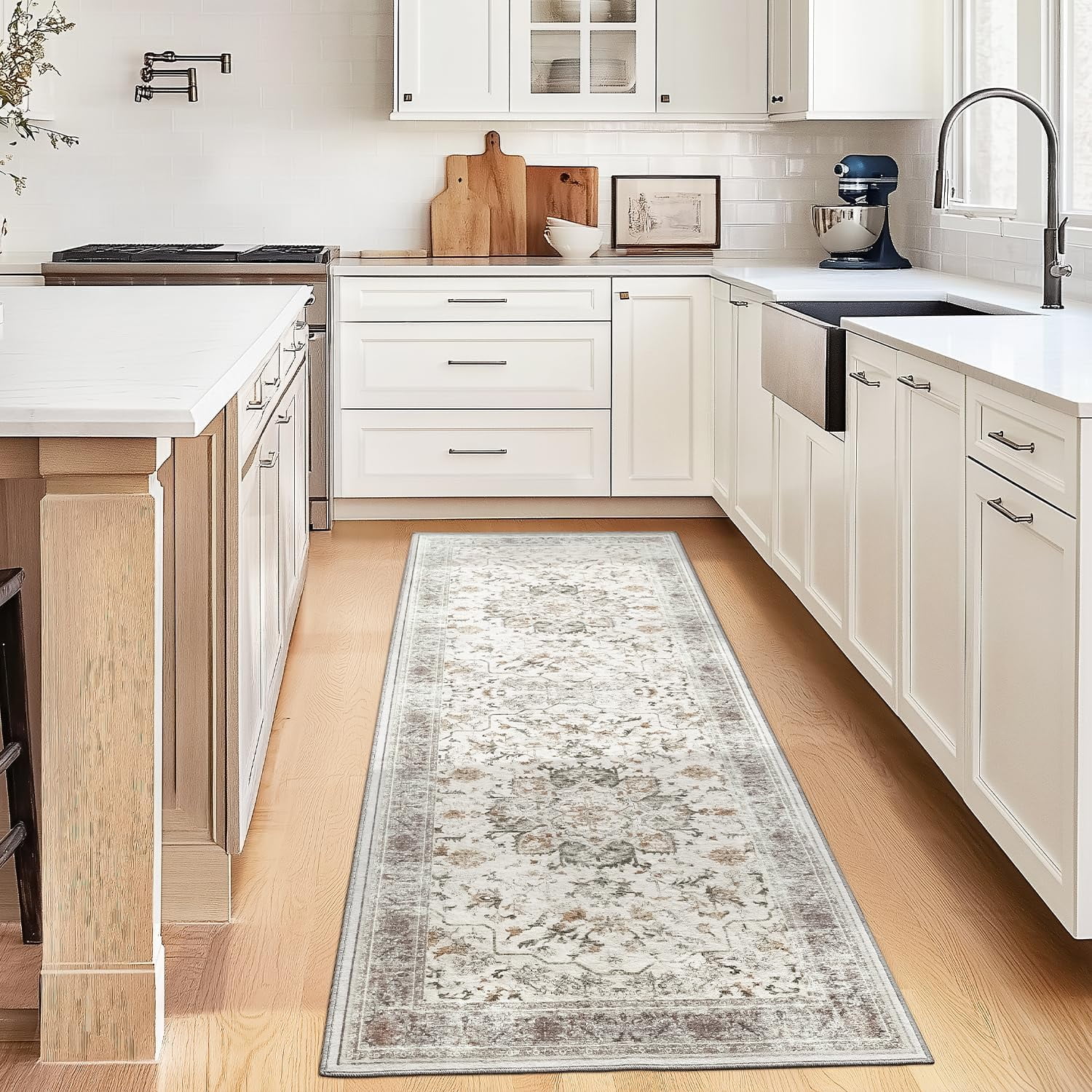 Extra Long Waterproof Runner Carpet, Non-Slip Anti-skid Hallway Rug ...