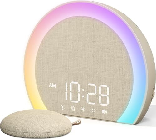 Extra Loud Alarm Clock with Wireless Bed Shaker, Vibrating Dual Alarm ...