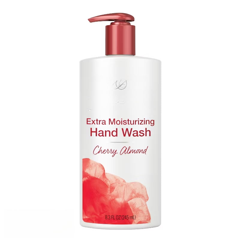 Extra Moisturizing Hand Wash Soap - Cherry Almond Scent - 8.3 fl oz ...