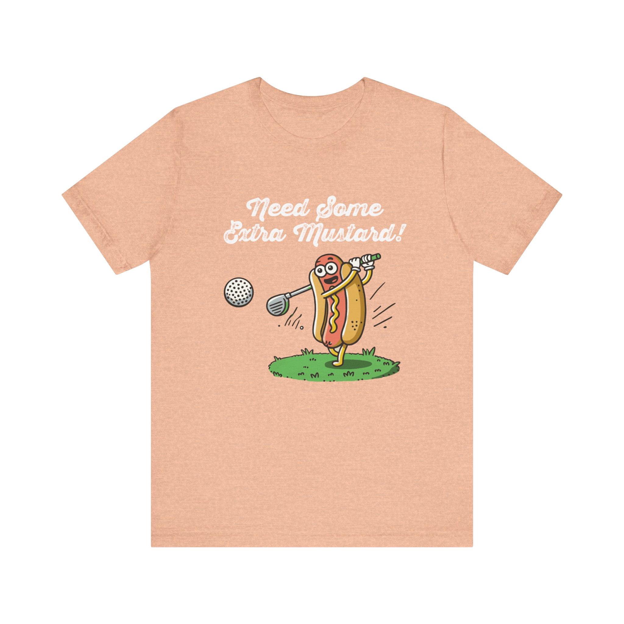 Extra Mustard | Hot Dog | Golf T-Shirt - Walmart.com