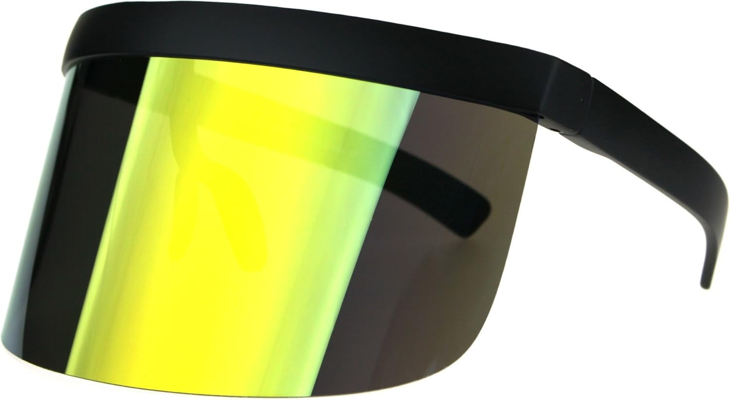 Extra Oversize Visor Style Huge Mask Color Funky Sunglasses - Walmart.com
