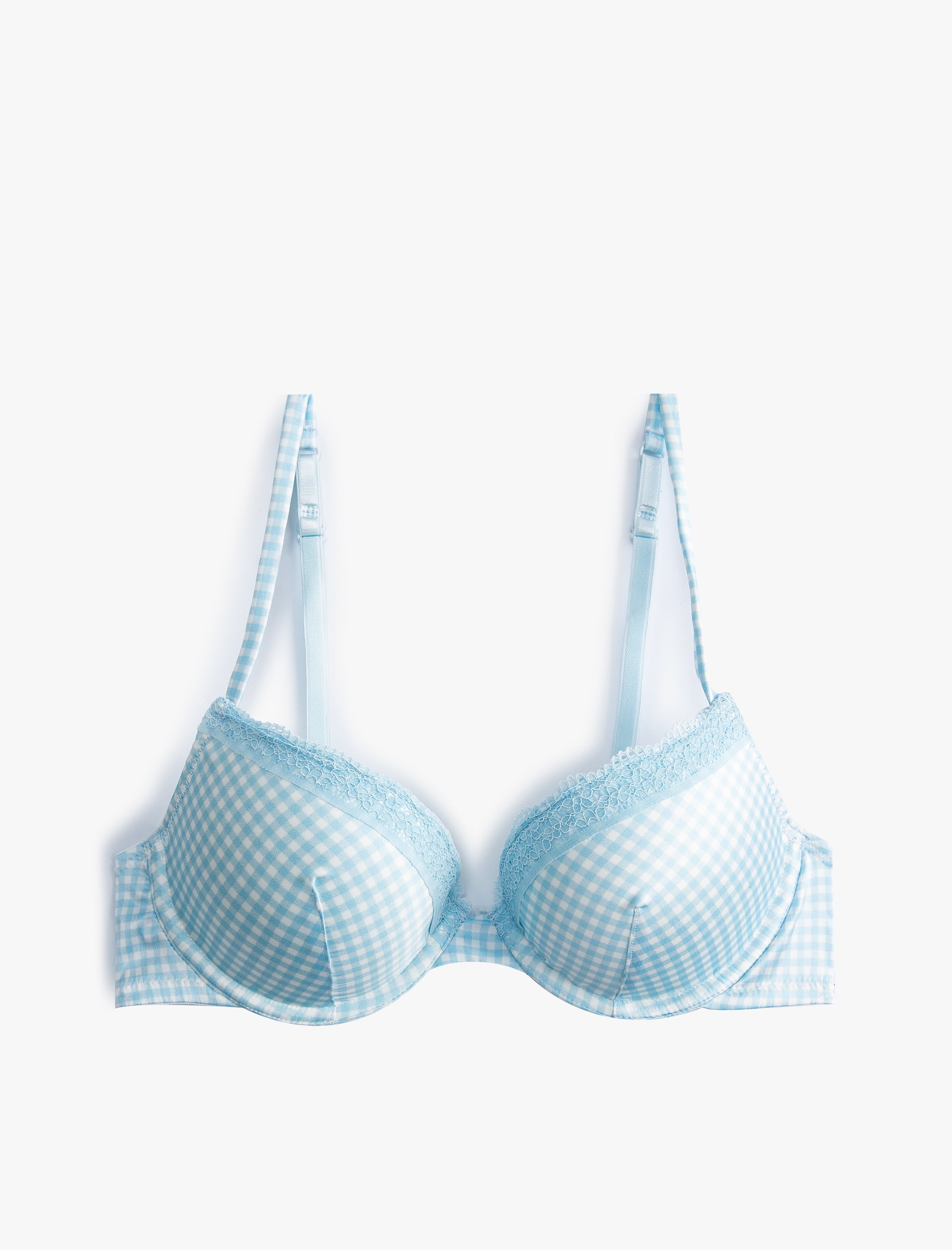 Extra Padded Underwired Uplift Lacy Bra - Walmart.com