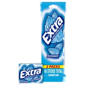 EXTRA Spearmint Sugar-Free Minty Chewing Gum - 35 Count Pack - Walmart.com