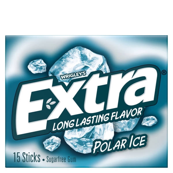 Extra Polar Ice Gum, 15 count - Walmart.com