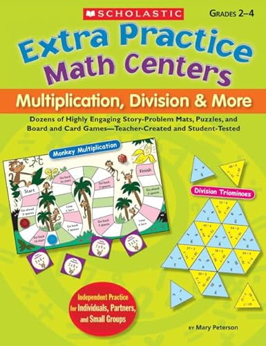 Pre-Owned Extra Practice Math Centers: Multiplication, Division & More ...