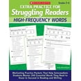 Extra Practice for Struggling Readers High-Frequency Words, Grades 3-6 ...