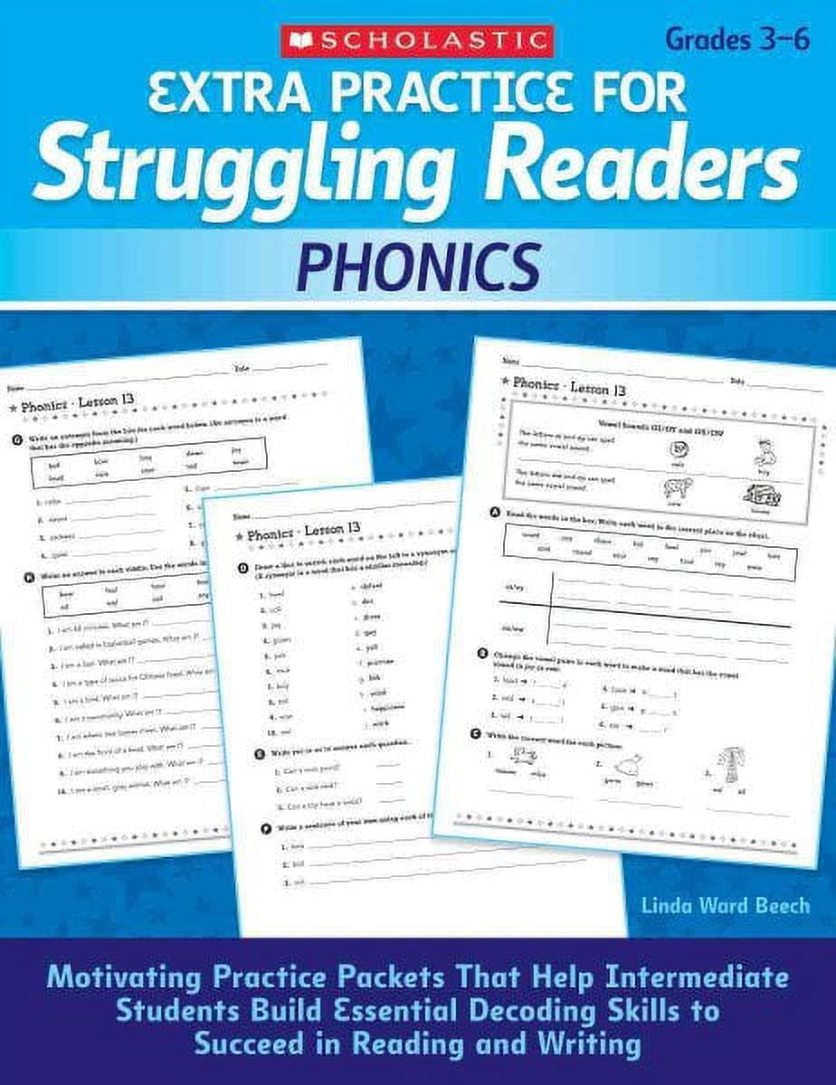 Extra Practice for Struggling Readers: Phonics, Grades 3-6 (Paperback ...