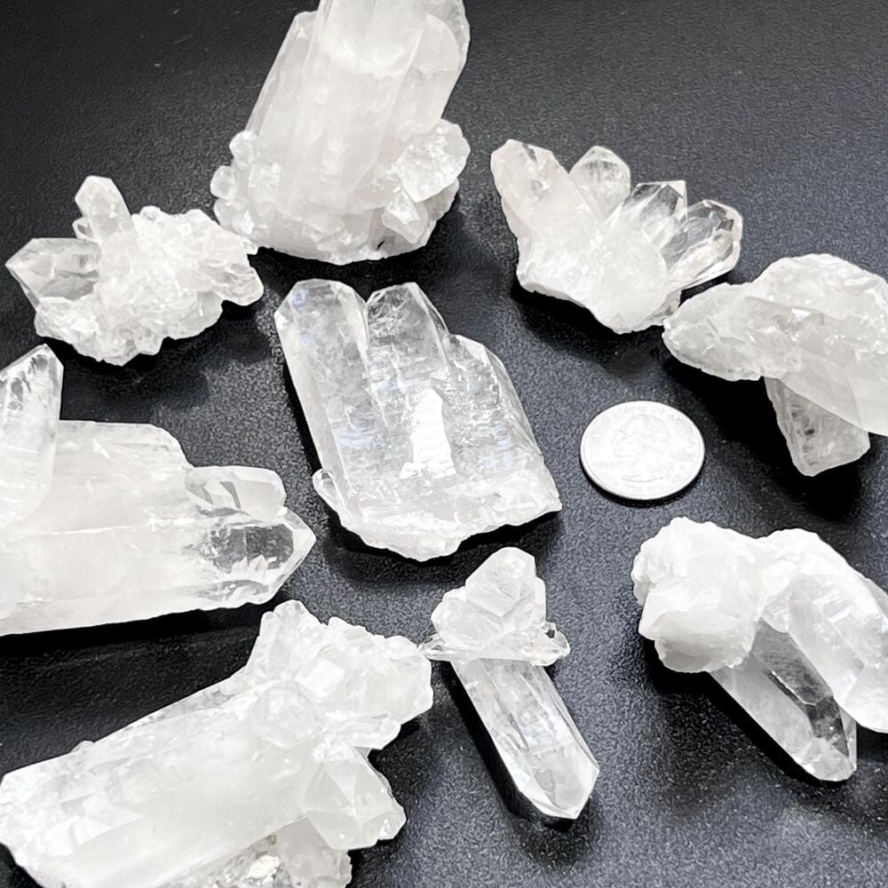 Extra Quality Clear Quartz Crystal Clusters Gemstone Decor Supply for ...