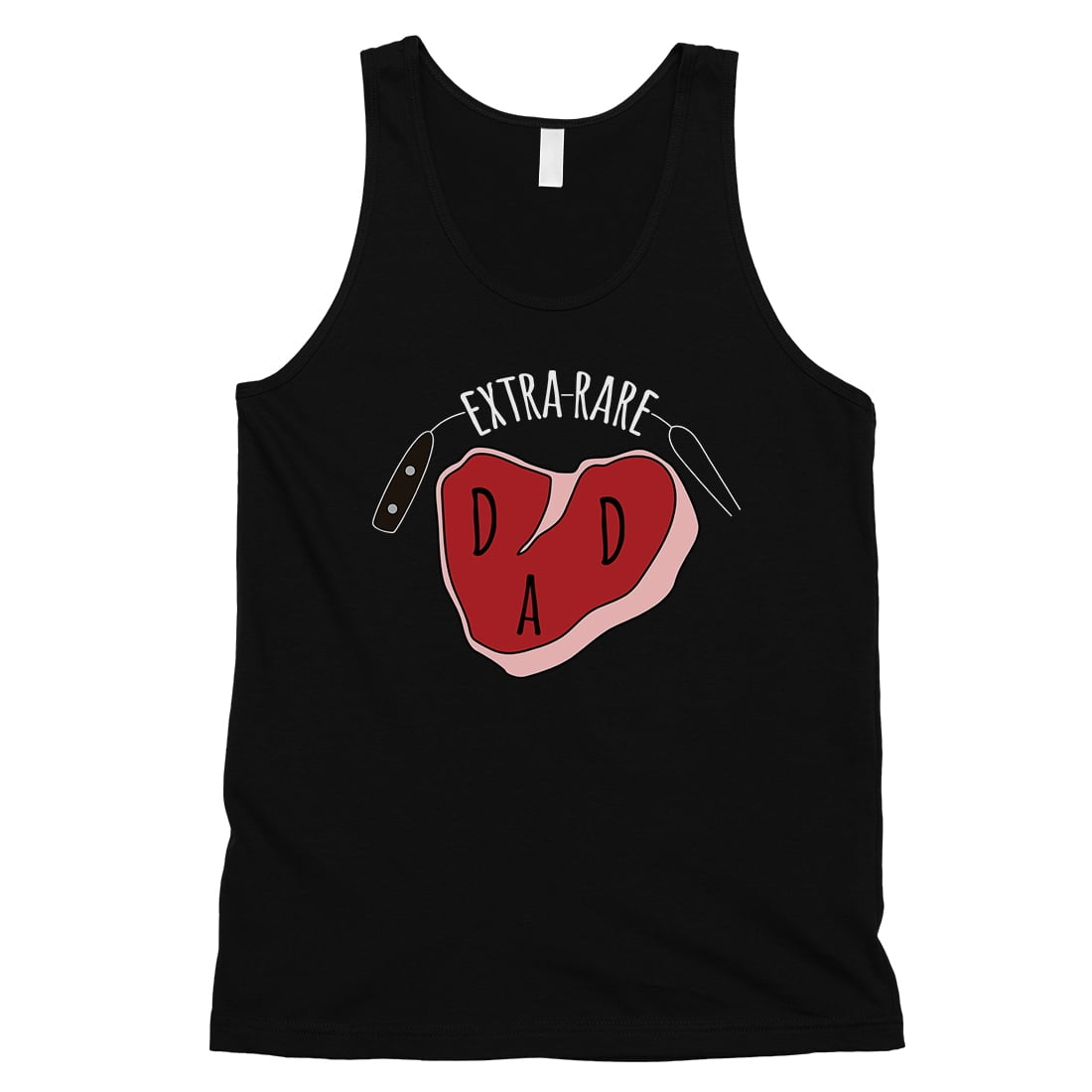 Extra Rare Dad Mens Black Sleeveless Top - Walmart.com