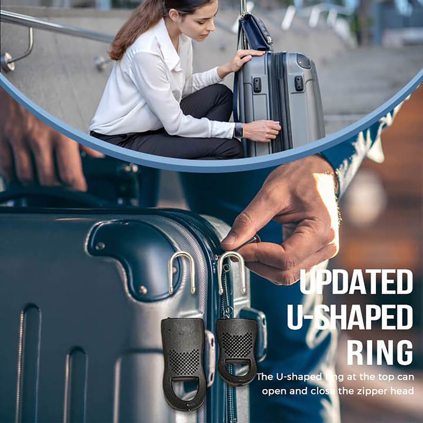 Extra Savings, Detachable Zipper Puller Set, 5PC, Universal Fit ...