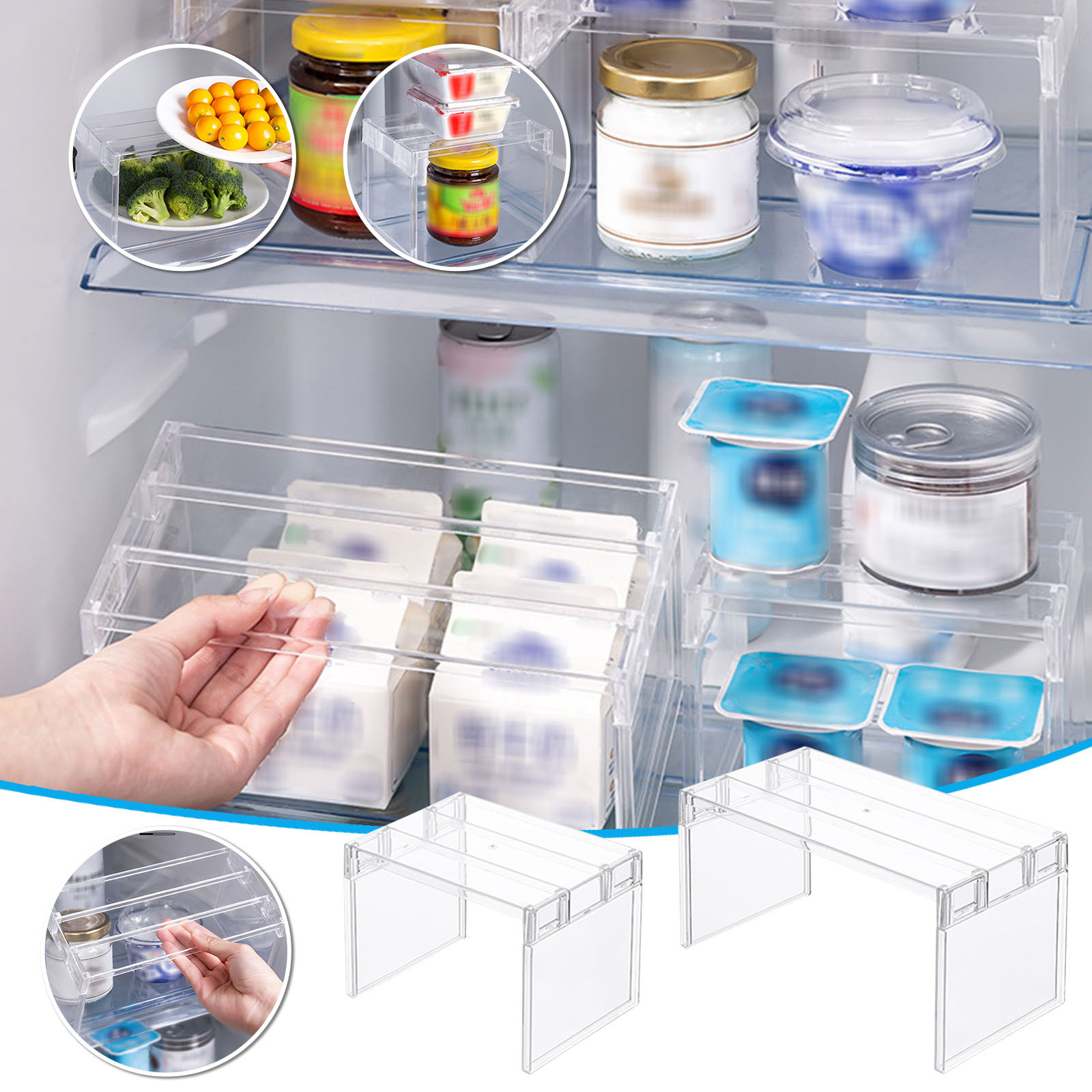 Extra Savings Today, Refrigerator Transparent Partition Frame ...