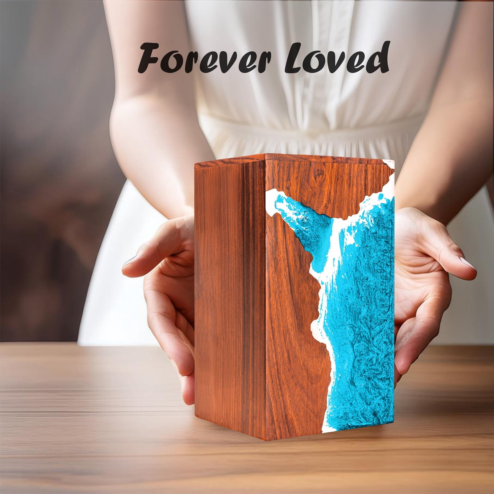 Extra Small 4 x 2 inch for 20 Cu/in Memorial Urns | Urn for Human Ashes ...