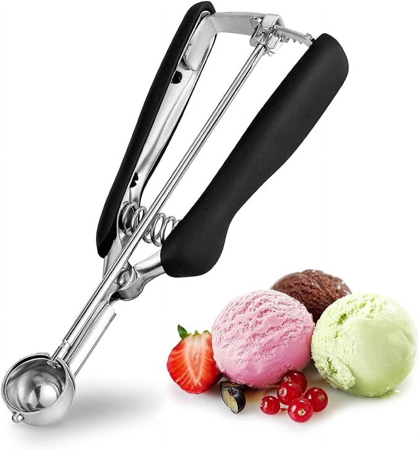 TJ POP 1.5 Tsp.Stainless Steel,Quick-Release Cookie Scoop - Walmart.com