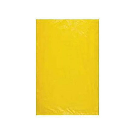 Extra Small High Density Yellow Plastic Merchandise Bags - 6¼”W x 9¼”H ...