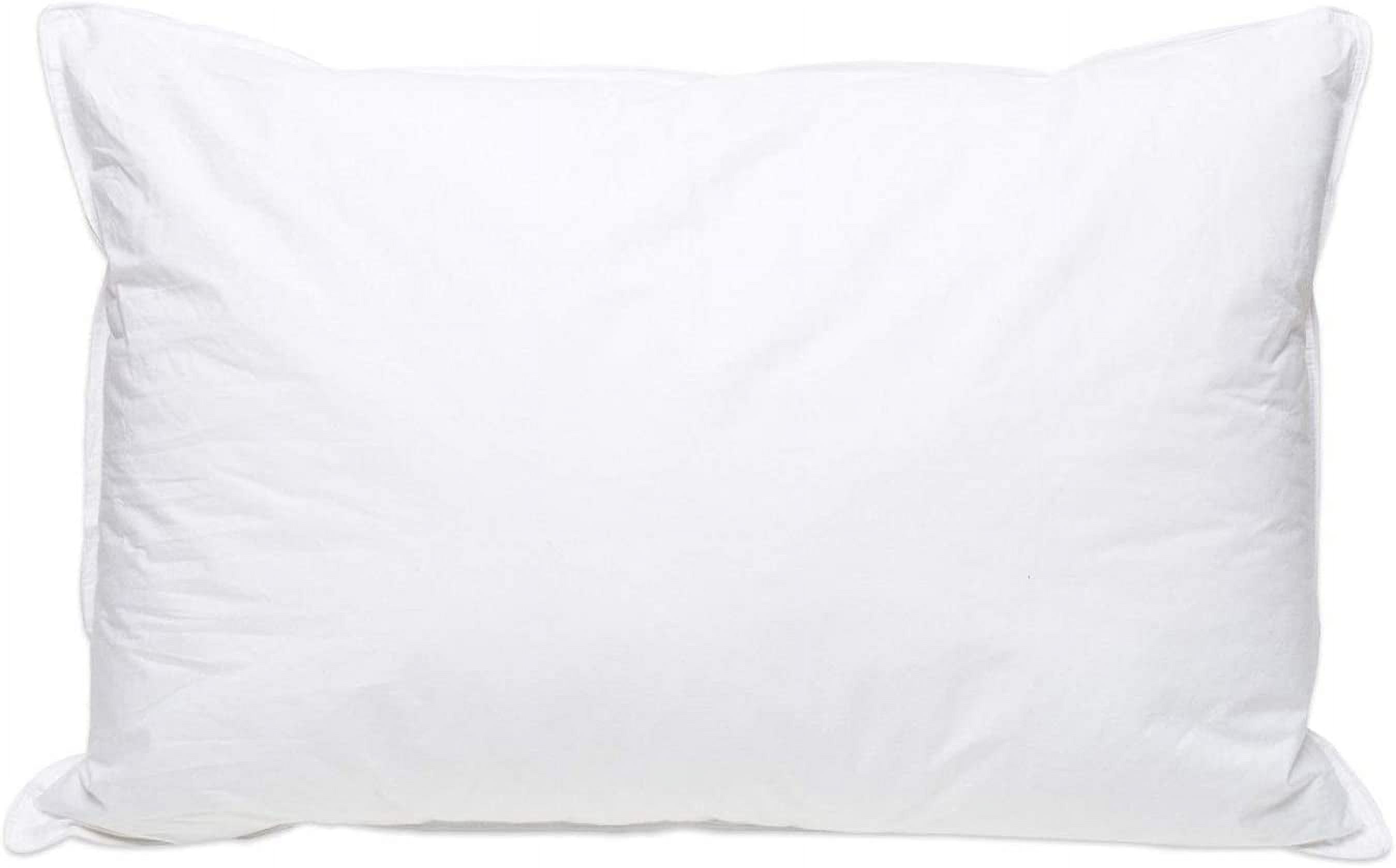 Extra Soft Down Pillow - Great for Stomach Sleepers Pillow - Very Flat ...