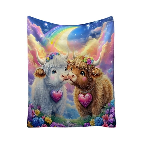 Extra Soft Flannel Blanket for Valentine's Day, Cozy Fleece Warm Bed ...