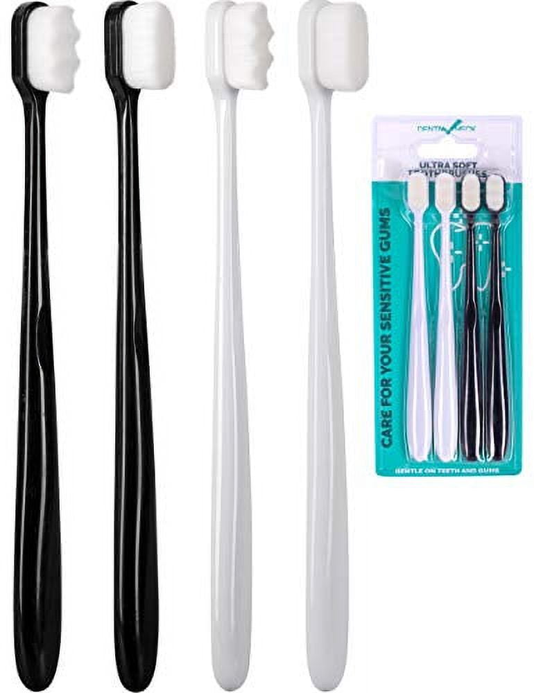 Extra Soft Toothbrush, Nano Toothbrush For Sensitive Gums, Extra Soft ...