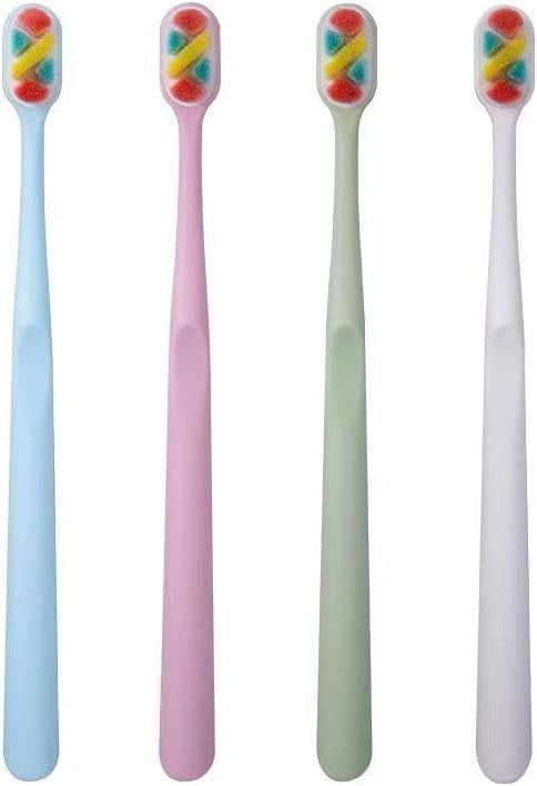 Extra Soft Toothbrushes | Periodontist-Designed Tapered Bristles for ...