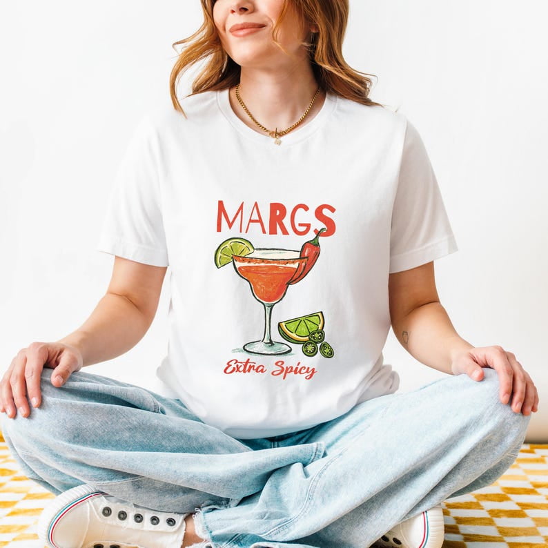 Extra Spicy Margarita Shirt, Spicy Margs Tshirt, Tequila Spicy ...