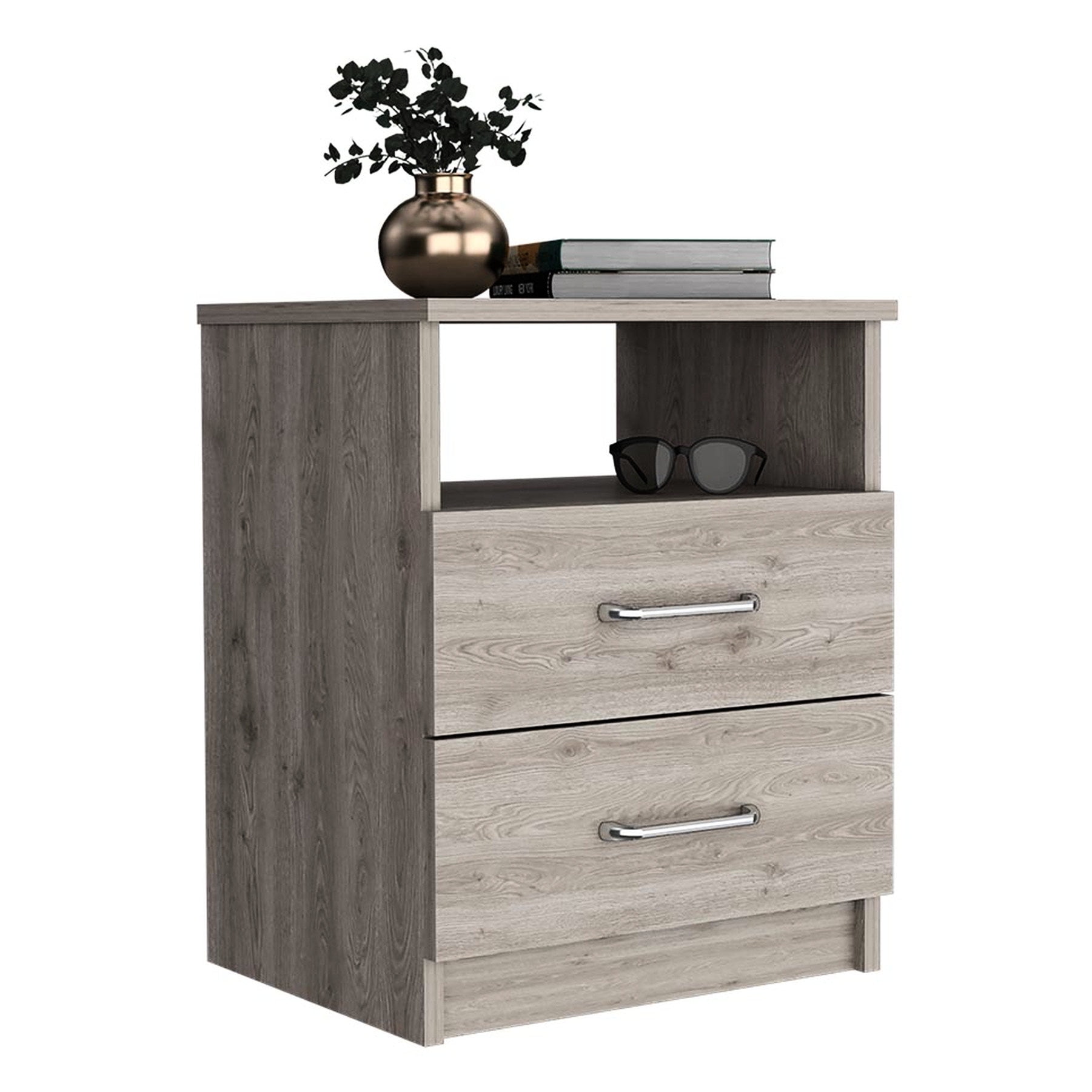 Extra Storage Nightstand+Smooth Drawer Operation" - "Room Organization ...