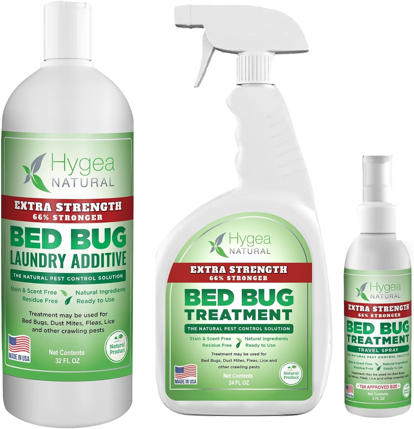 Extra Strength Bed Bug Kit- Pet And Child Friendly- Non Toxic, Scent ...