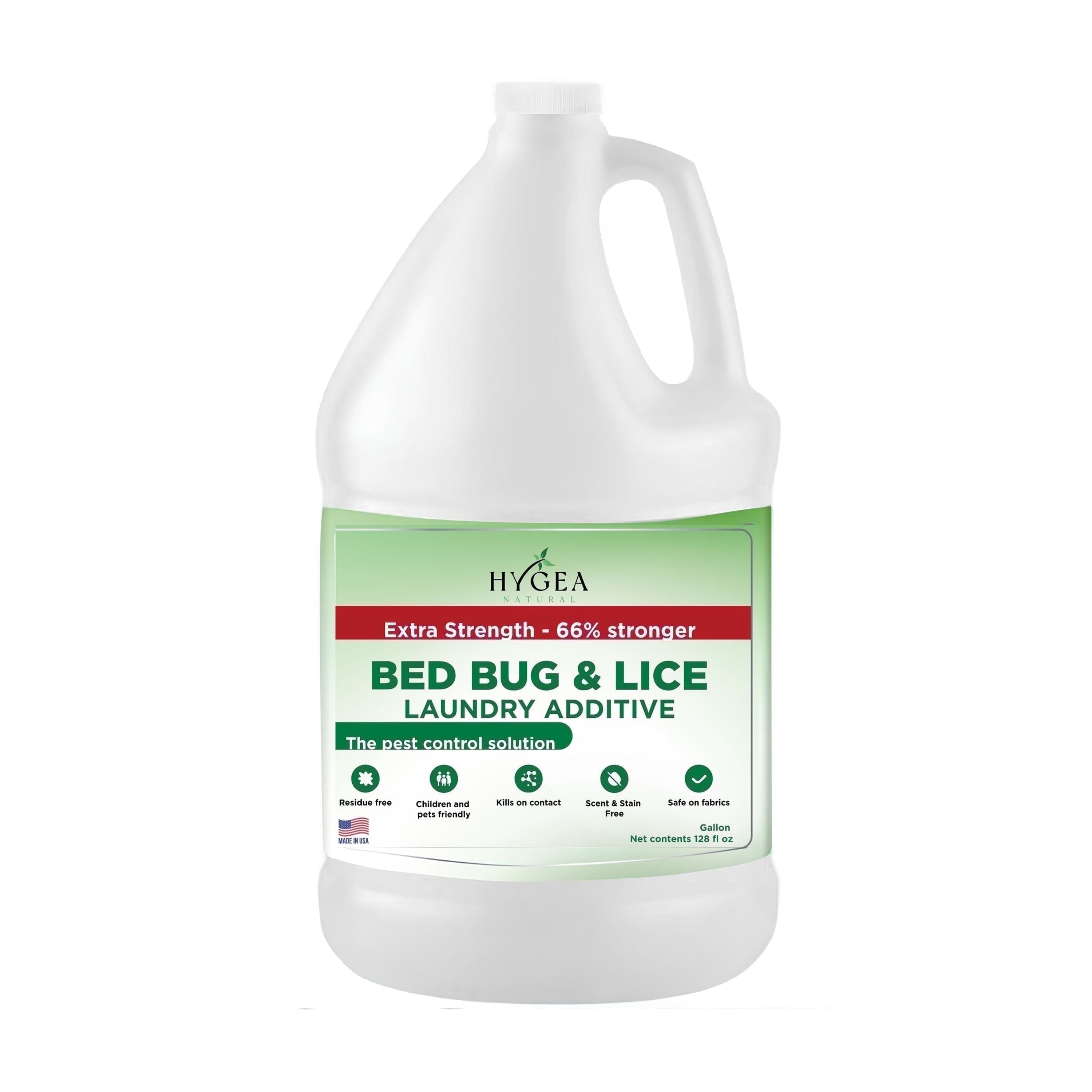 Hygea Laundry Treatment Additive for Lice and Bed Bugs, Non-Toxic ...