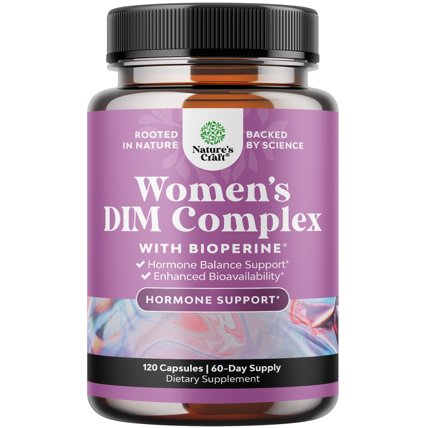 Nature's Craft Extra Strength DIM 300mg - Hormone Balance, Estrogen ...