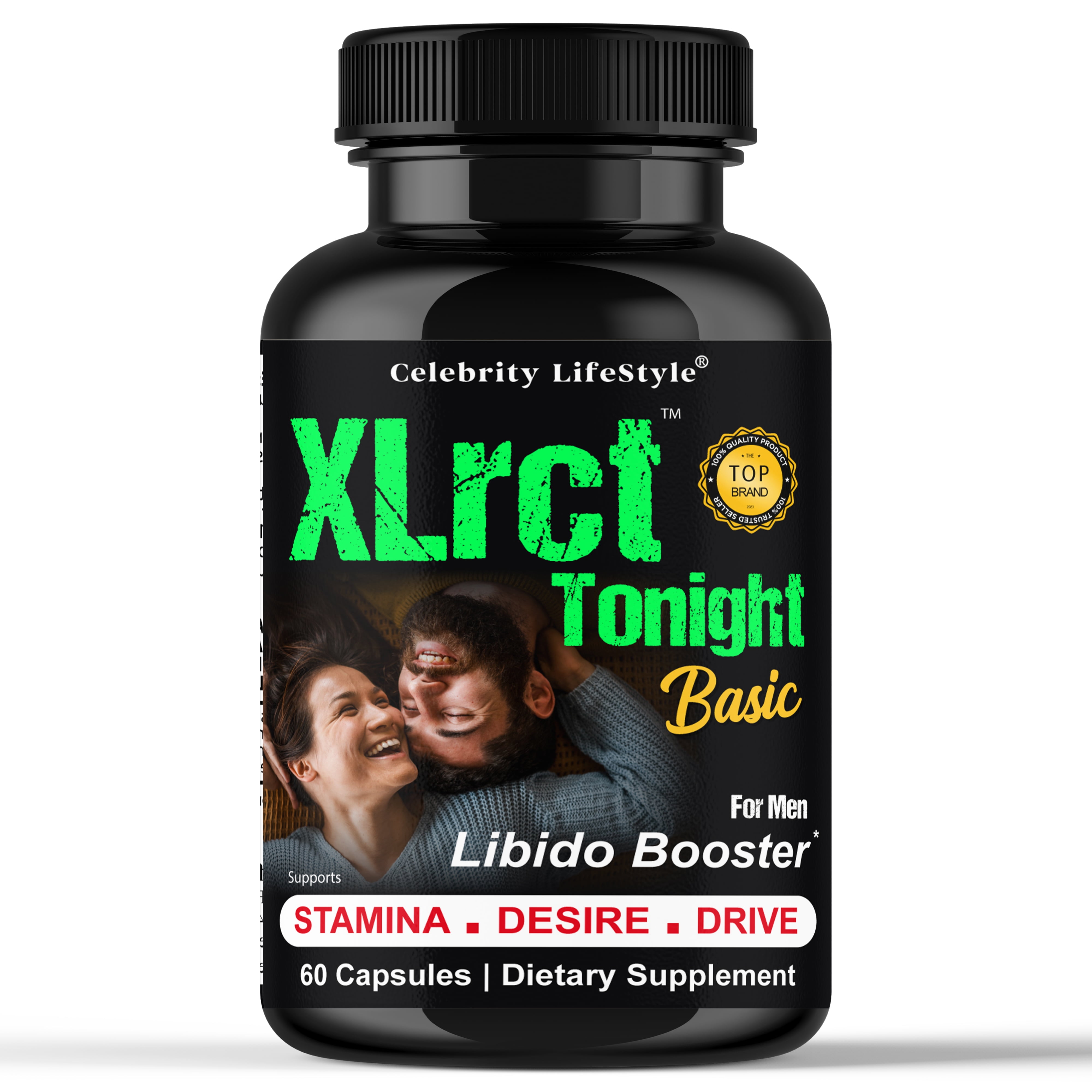 Extra Strength Male Testosterone Booster for Energy Boost- 60 Caps by ...