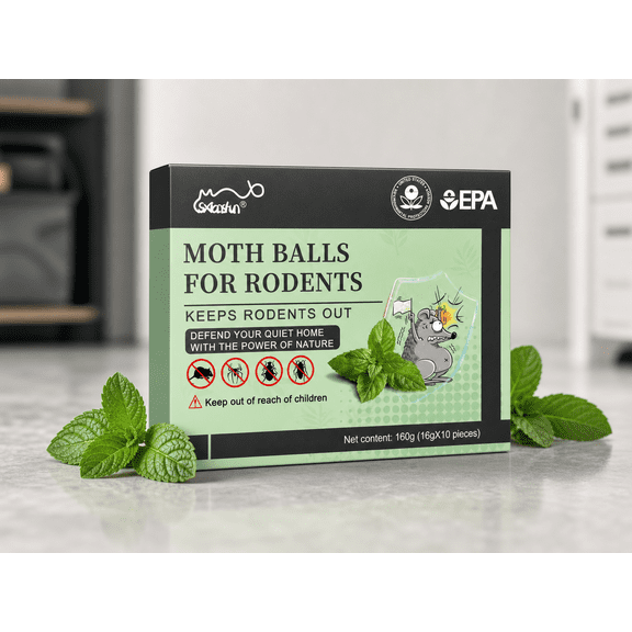 Grandpa Gus’s Extra-Strength Mouse Repellent Pouches, Peppermint ...