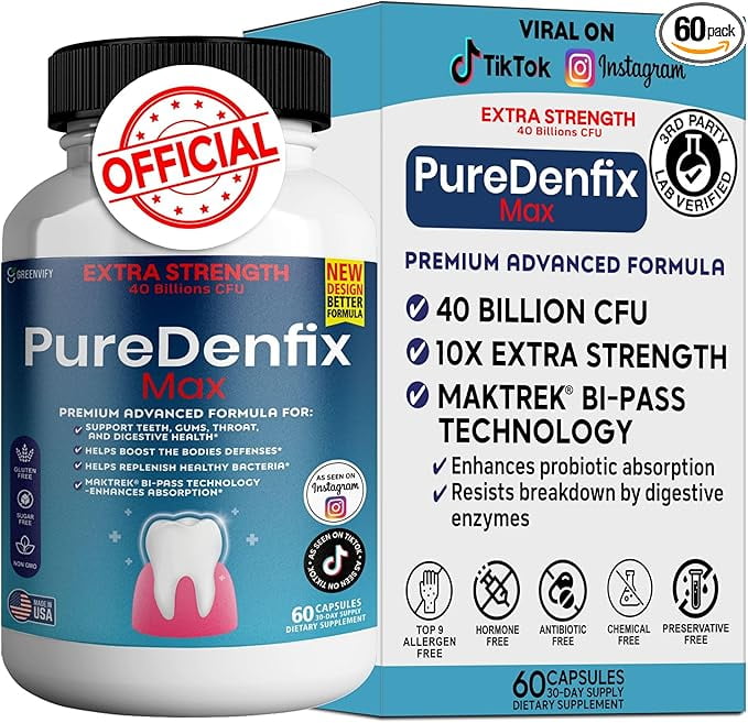 Extra Strength Probiotic Supplement with 40 Billion CFU – Supports ...