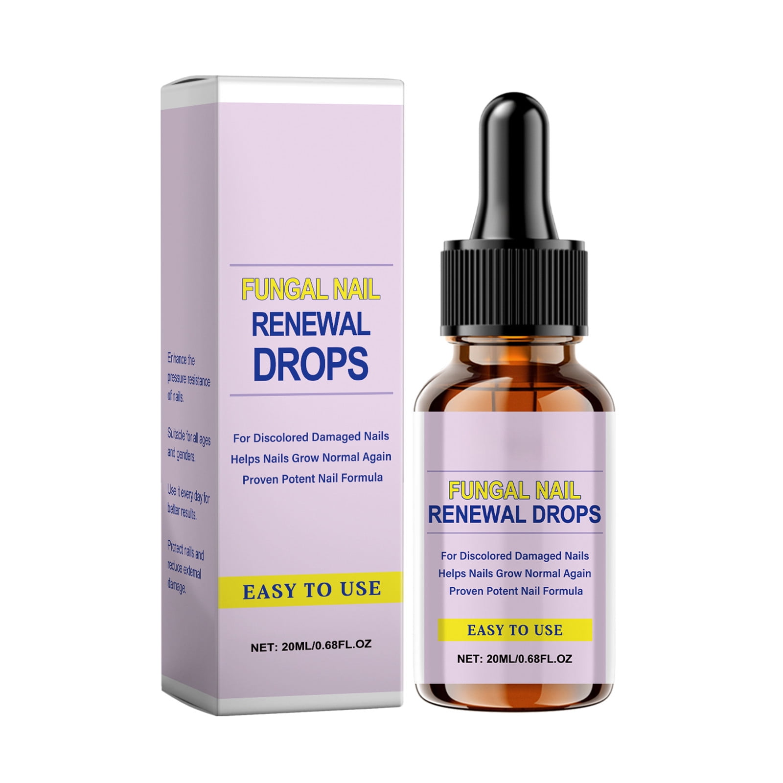 Extra Strength Toenail & Fingernail Repair Drops - Nail Care Renewal ...